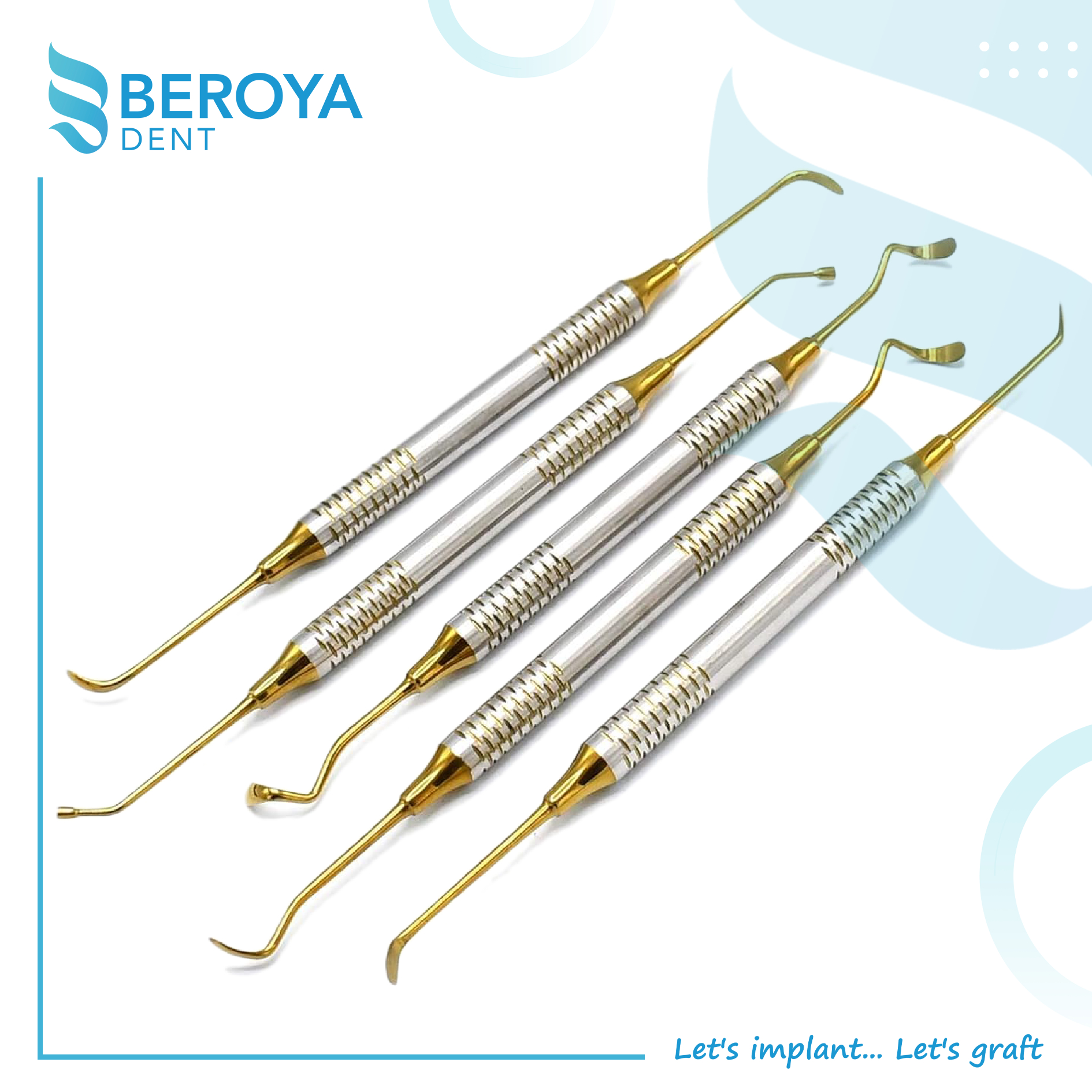 Lateral Approach External Sinus Lifting Elevators Set – beroyadent.com