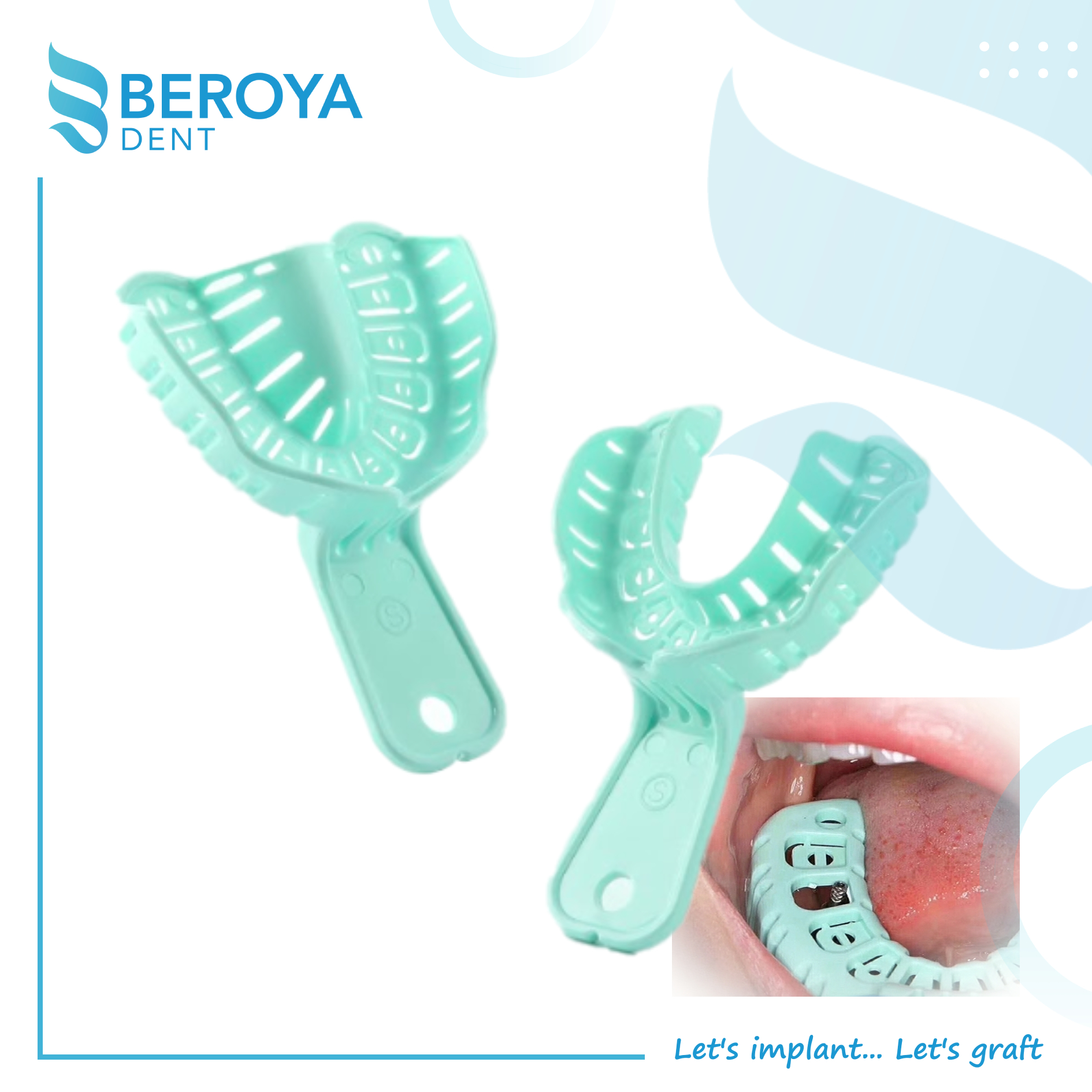 Dental Implant Impression Trays – beroyadent.com